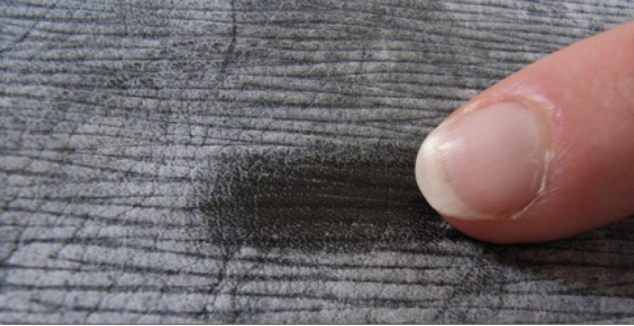 Fatty spew on leather | www.leathercare.com